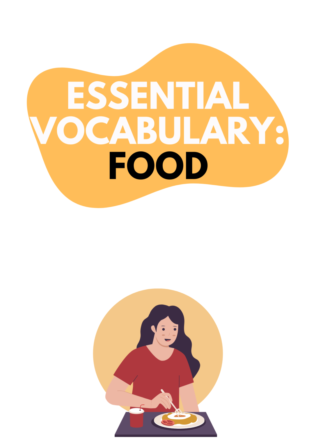 A1–A2 ESL Lesson on Food Vocabulary & Speaking – elessonworld.com