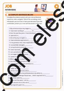 Job Interviews | B1–B2 Business English ESL Speaking Lesson